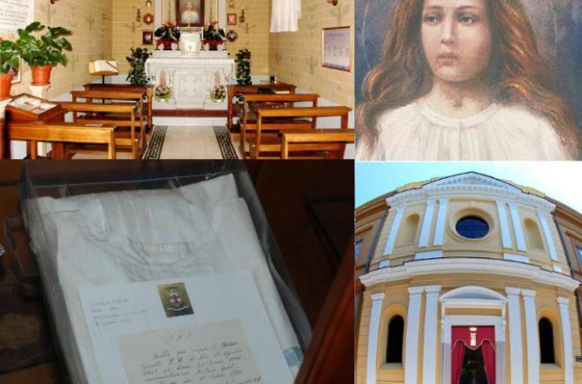 La veste di Santa Maria Goretti "torna" a Nettuno - Latina Oggi