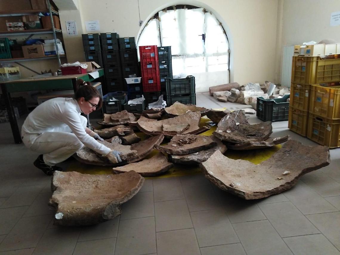 Anzio, vaso romano rotto a Villa Adele: è stato un collasso per cause ...