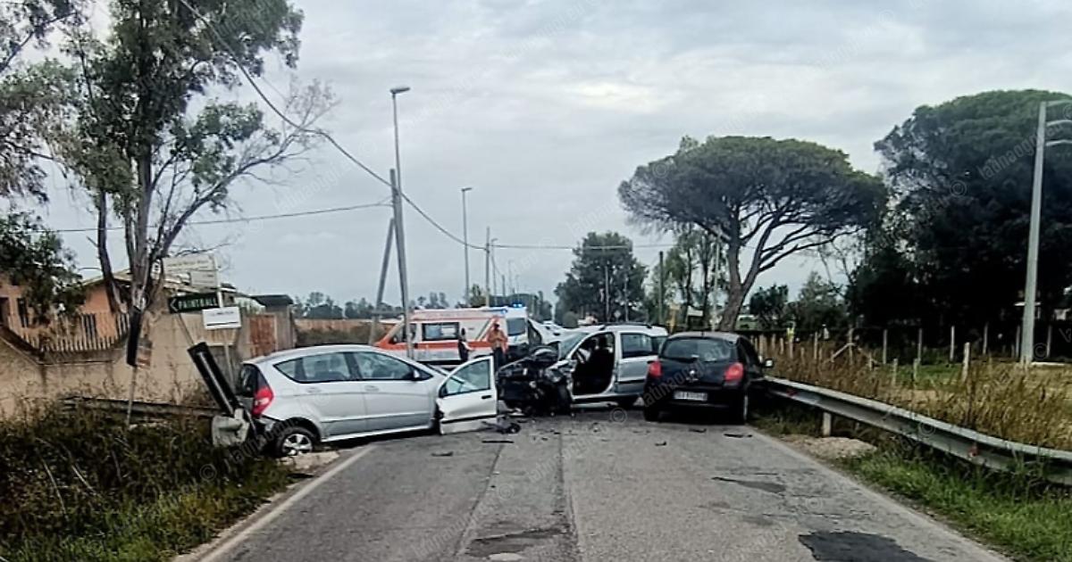 Scontro tra auto in strada Sabotino, ferita una donna - Latina Oggi