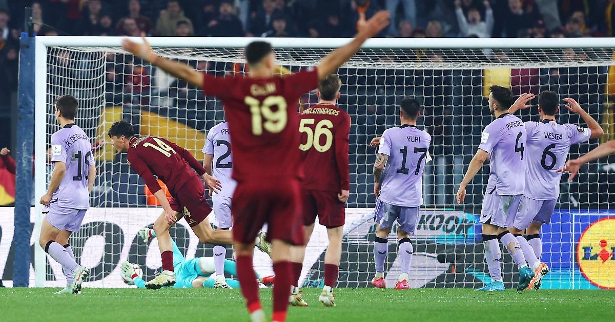 Shomurodov all'ultimo respiro ribalta l'Athletic Bilbao: 2-1 per la Roma - Foto 1 di 18 - Latina ...