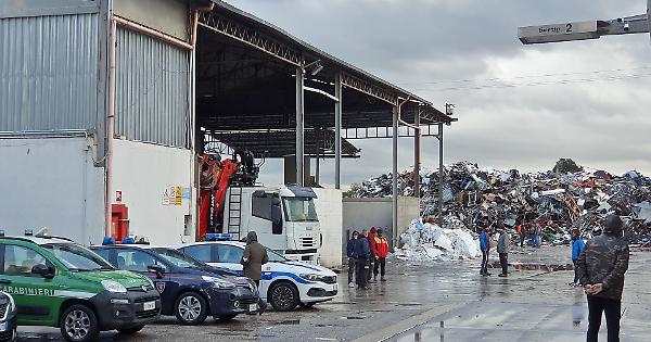 Traffico illecito di rottami, un indagato torna in libertà - Latina Oggi