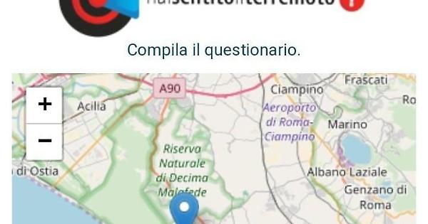 Terremoto a Pomezia: due scosse sismiche registrate vicino Roma ...
